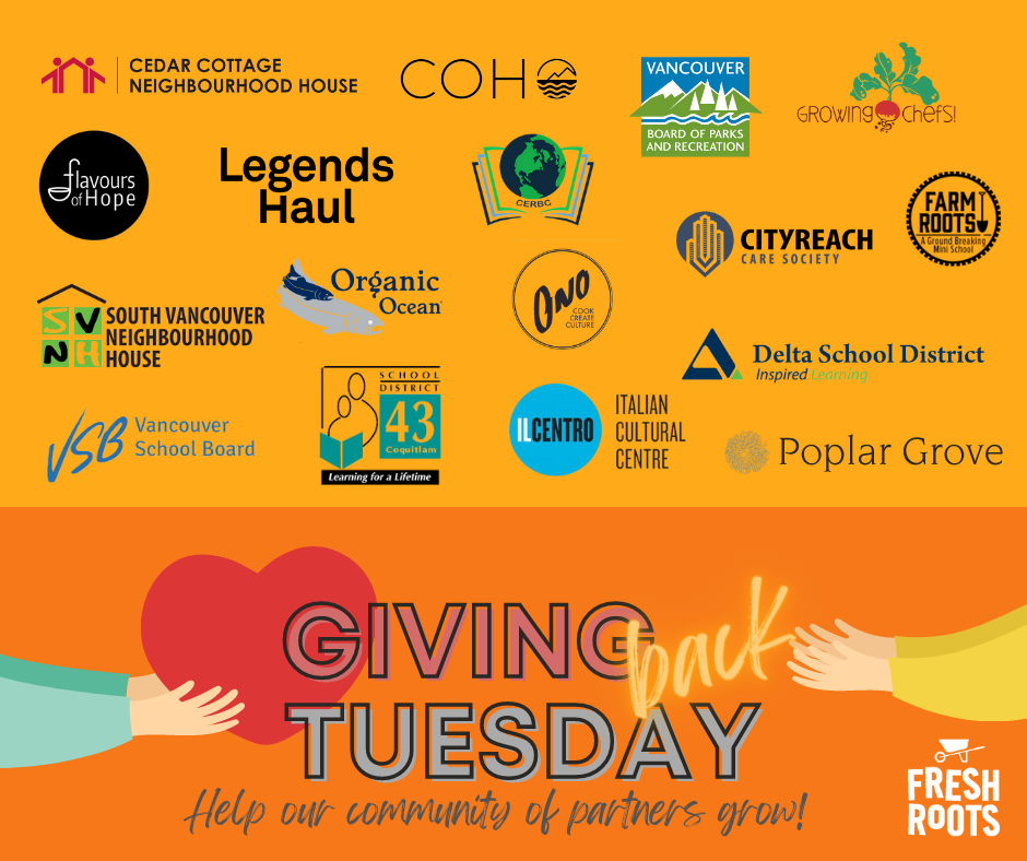 A Shout Out to Our Partners on Giving (Back) Tuesday - FreshRoots